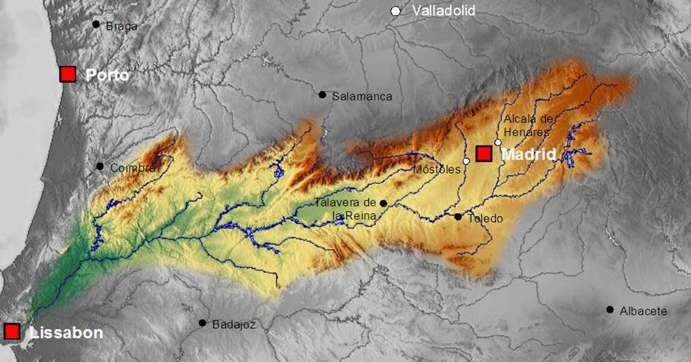 ALGARGOS, GEOGRAFÍA DE ESPAÑA: EL RÍO TAJO, ESPACIOS NATURALES Y ...