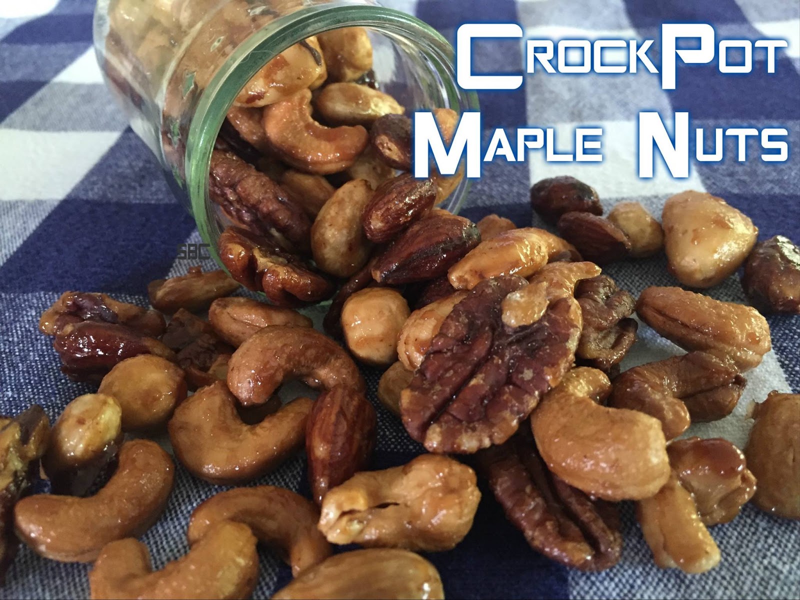 Move it and lose it.: CROCK POT MAPLE NUTS