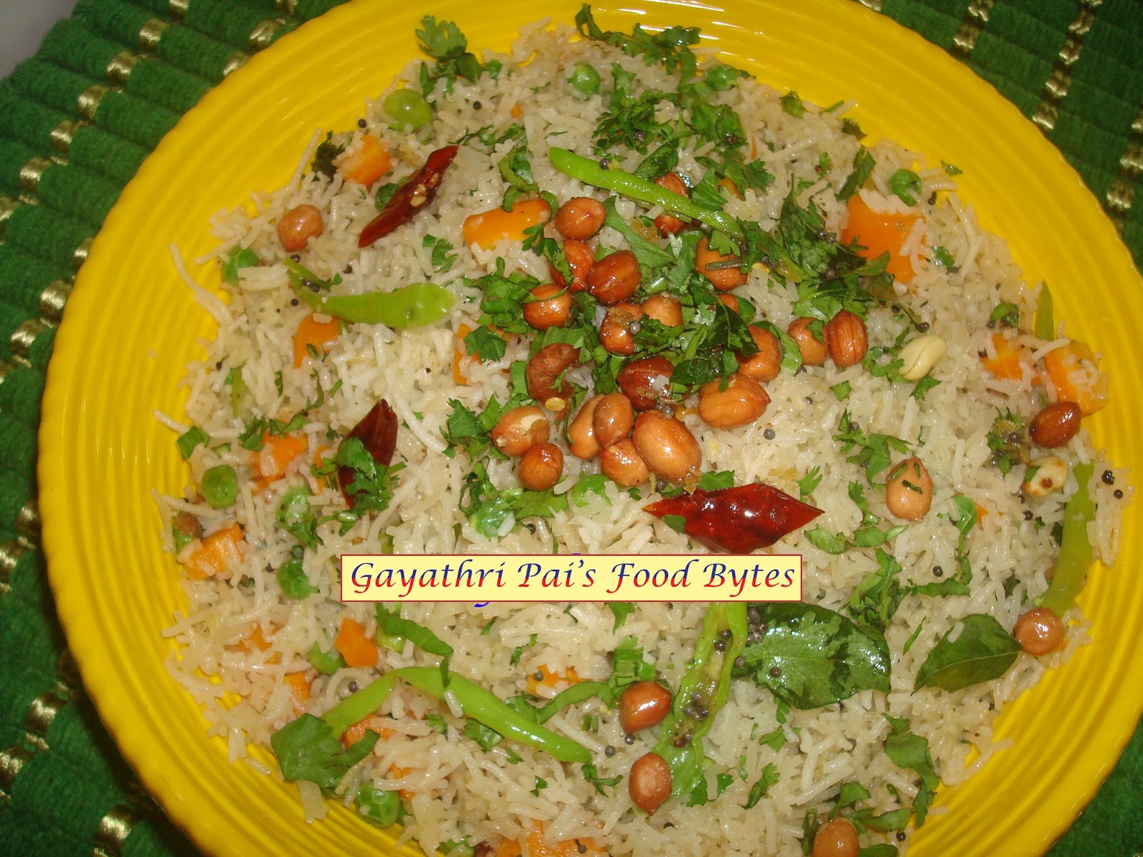 Gayathri Pai's Food Bytes: Govan Shevai panna / Spicy Seasoned Wheat ...