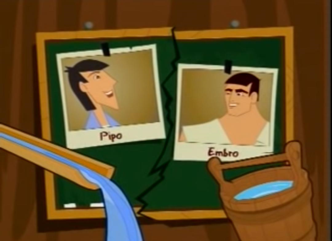 Kisah Pipo sang pembangun saluran pipa dan Embro si pembawa ember