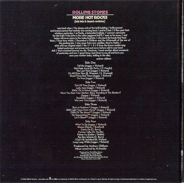 ENTRE MUSICA: THE ROLLING STONES - More Hot Rocks (2CD)