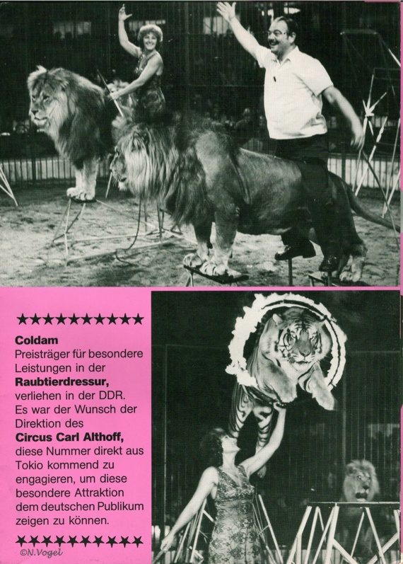 Norberts Internationale Circuswelt: Circus Carl Althoff "Programm 1980"