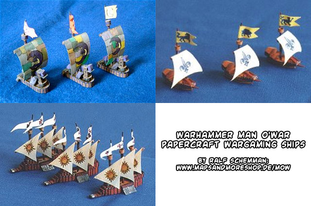 Paper Wargames: Warhammer Man O'War
