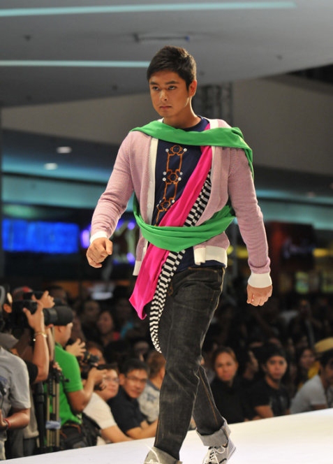 Gossip Actors: Coco Martin during Bench Fashion Week