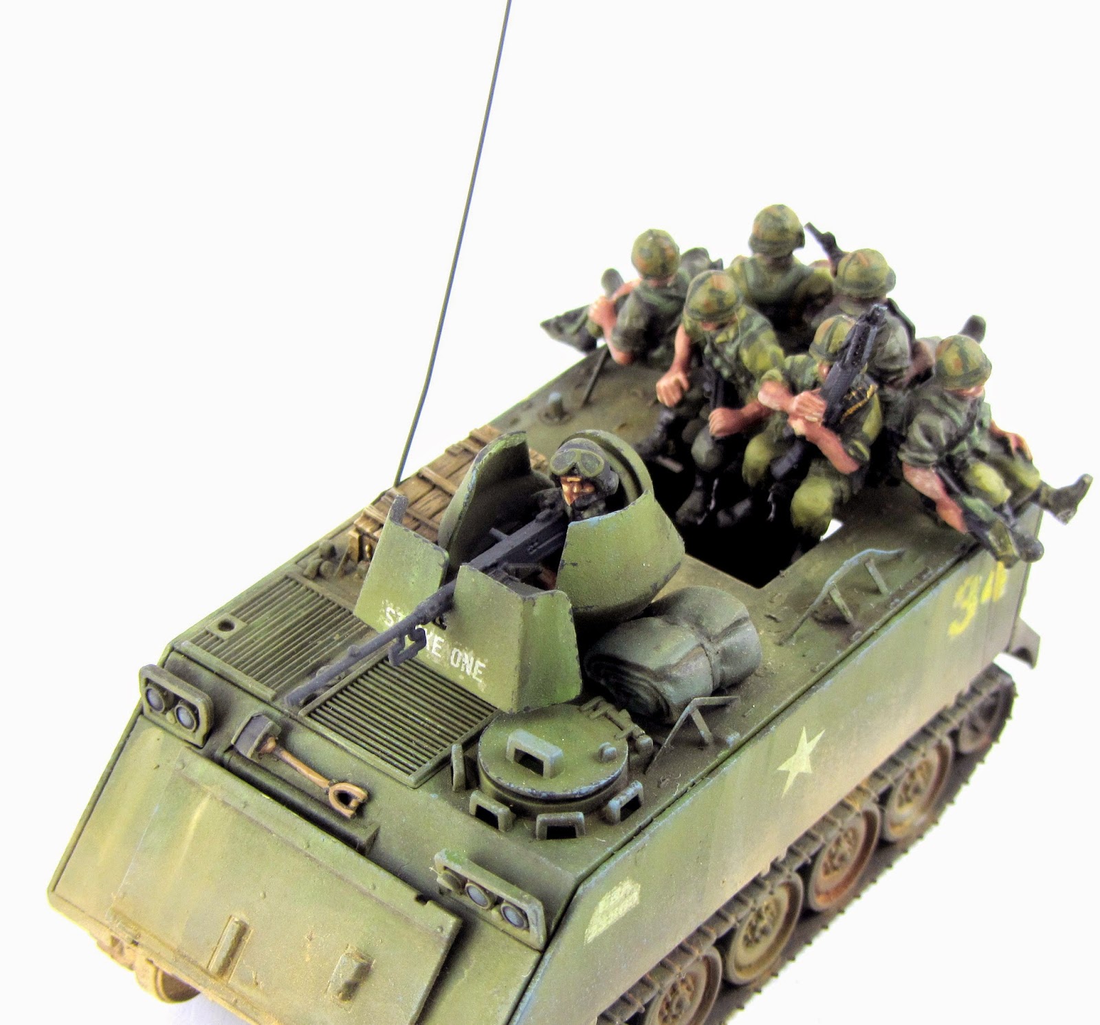 Troop of Shewe: The Historical Painting Service.: M113 ACAV - Vietnam