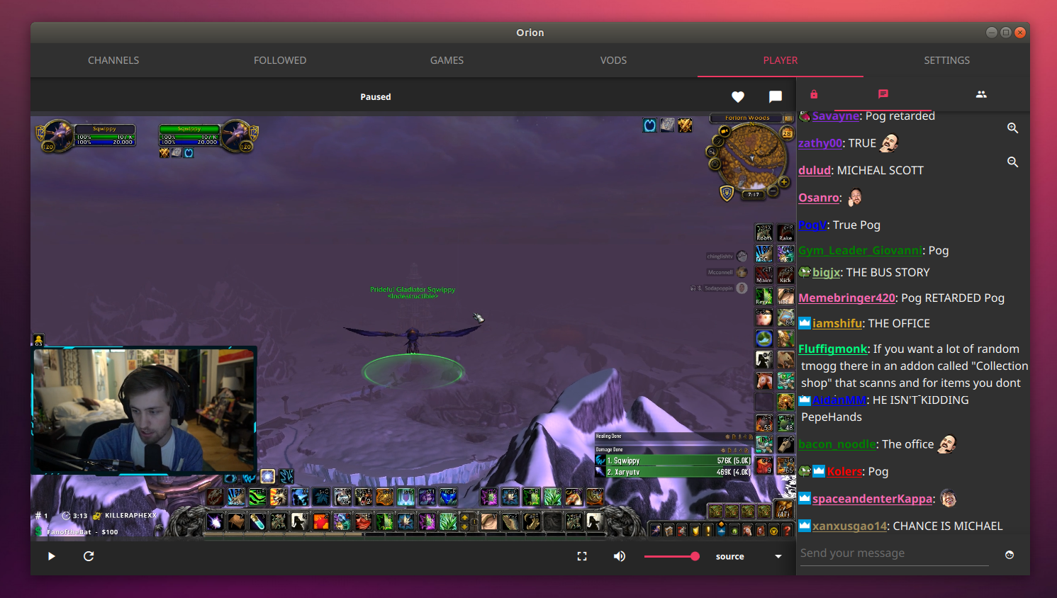 Orion Is A QML / C++ Twitch Desktop Client With VODs And Chat Support ...