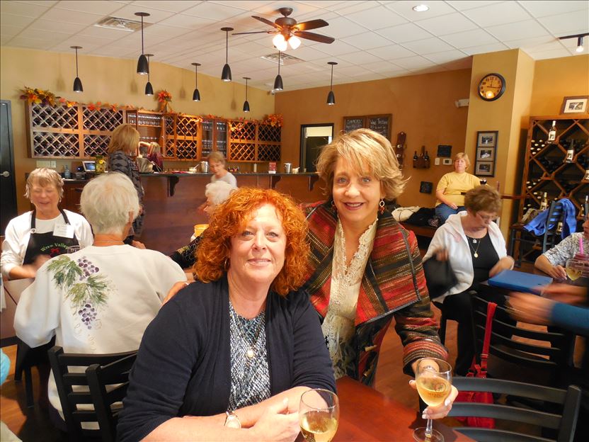 LOG CABIN JOURNAL - By Sherry Hartzler : GARDEN CLUB AT THE WINERY - OH ...