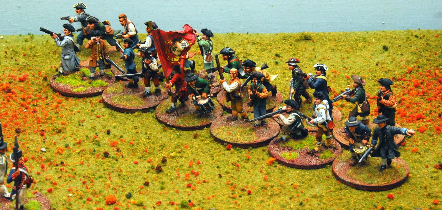 Lord Ashram's House of War: A fantastic 40mm AWI Fall table!
