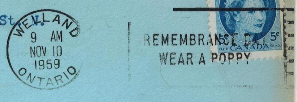 Postal History Corner: Welland, Ontario