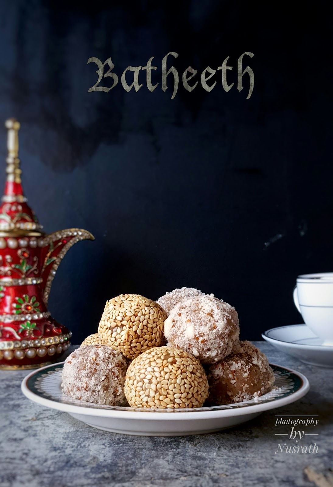 Batheeth- No bake dates cookie | The food factory