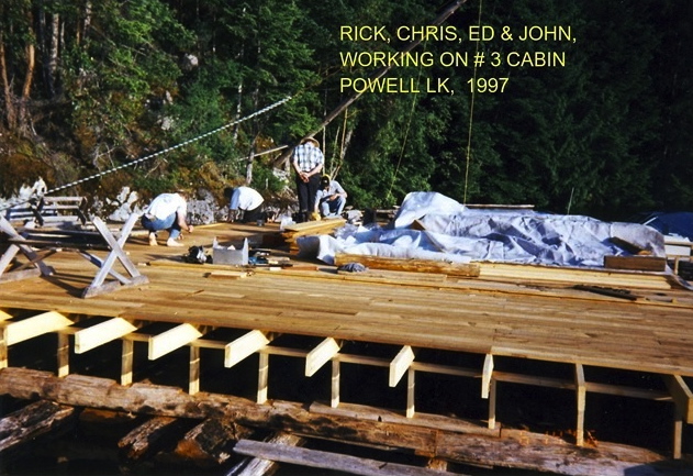 Powell River Books Blog: Float Cabin Living: How was your cabin built ...