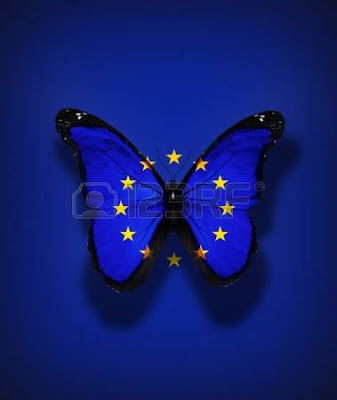 Heraldry of Life: E - World Butterfly - ART with flag of states