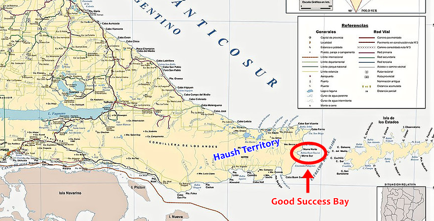 The Haush of Tierra del Fuego used clicks in their language ...