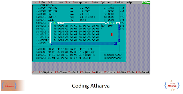 40 Program to sort number in Ascending Order in 8086 Microprocessor ~ Coding Atharva