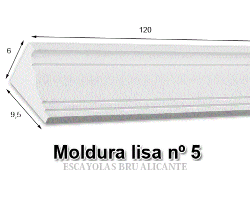 Escayolas Bru Alicante: Molduras