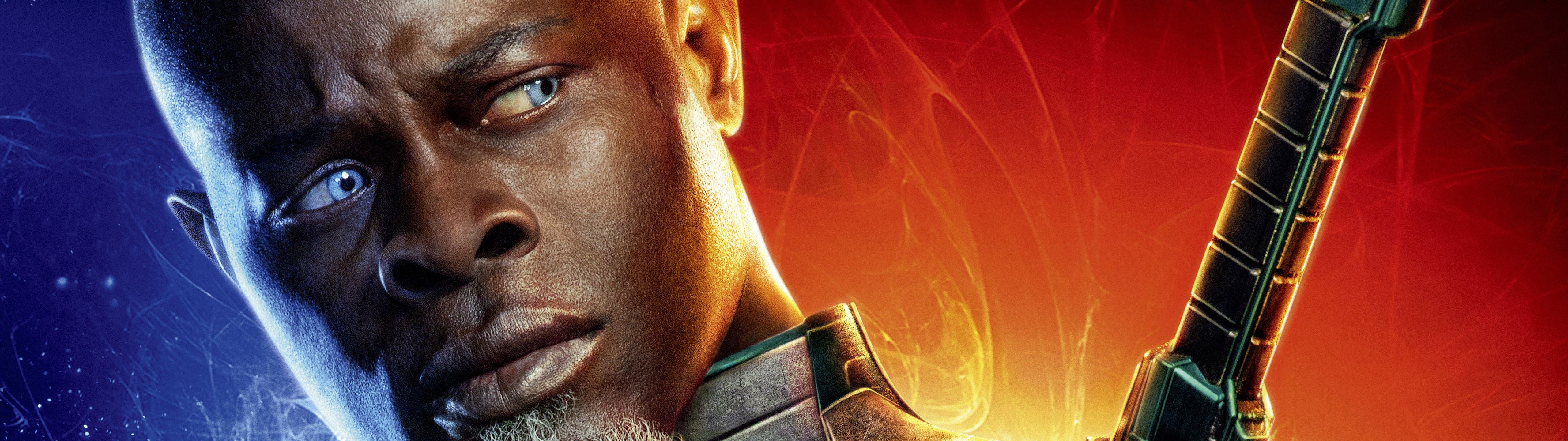 Captain Marvel, Movie, Djimon Hounsou, Korath, 8K, #8 Wallpaper iPhone ...