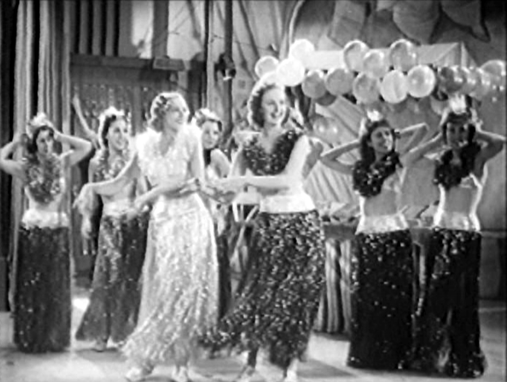 13: OLE OLSEN AND CHIC JOHNSON in ALL OVER TOWN - Republic Pictures (1937)