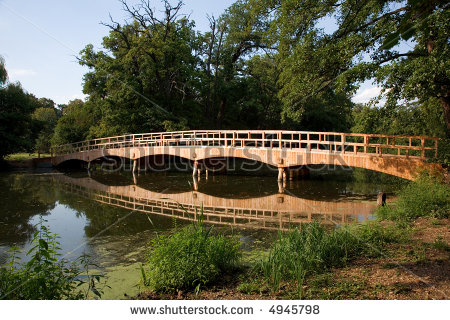 Bridges: Wooden Bridge Over Water