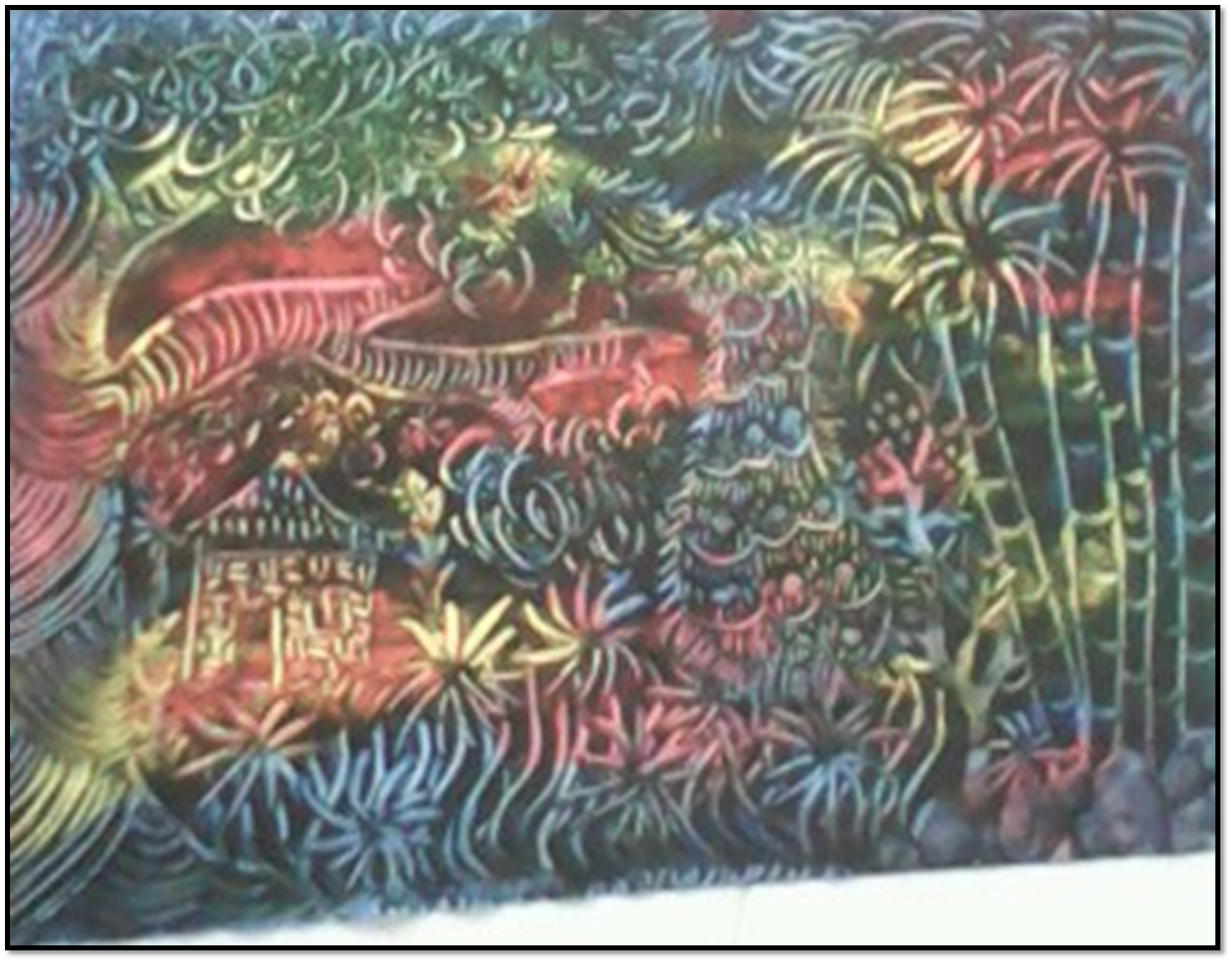 Cat Finger Painting "Pasta Kreatif Mentari": Teknik Finger Painting