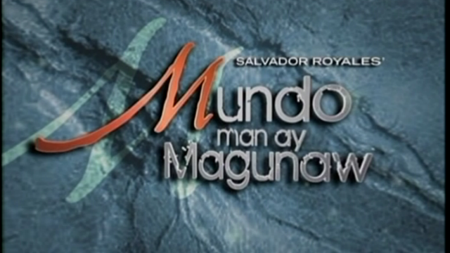 Pinoy-Television: Mundo man ay Magunaw February 6,2012 (02.06.2012)