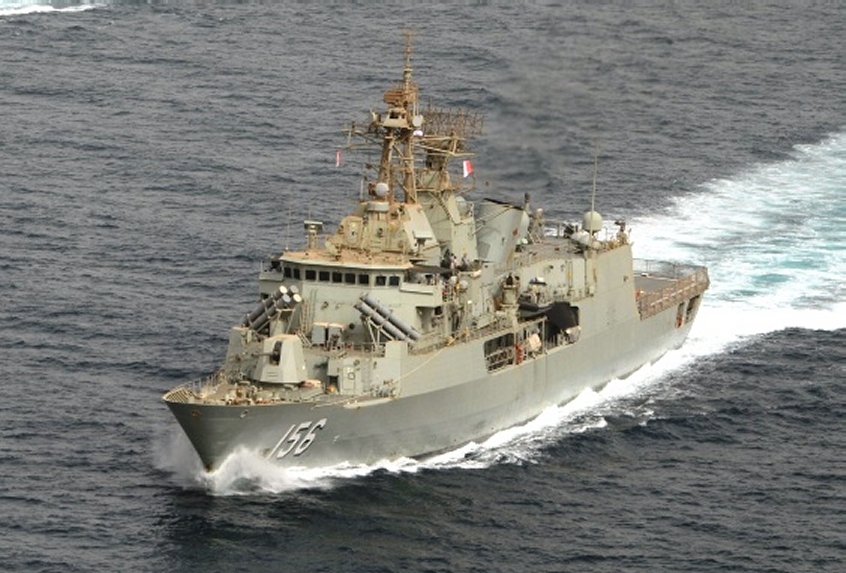 Pacific Sentinel: AUS: HMAS Toowoomba leads a multi-national maritime ...