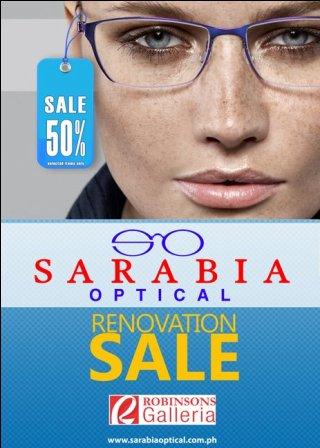 Manila Shopper: Sarabia Optical Sale at Robinsons