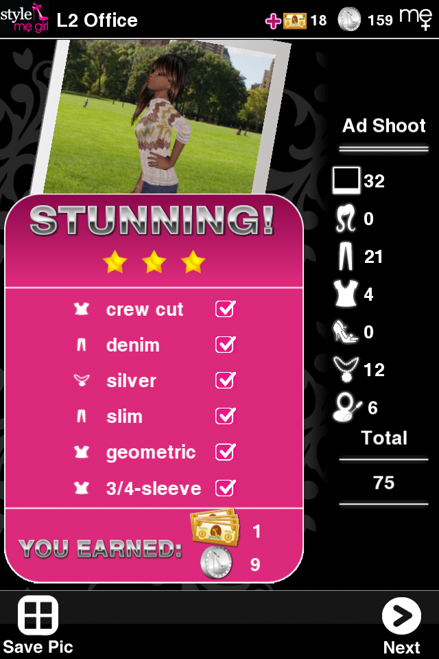 Let's Style Me Girl: Style Me Girl WALKTHROUGH - Level 1: Jenny - Ad Shoot