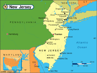 What's New in Jersey: Trivia: What States Border New Jersey?