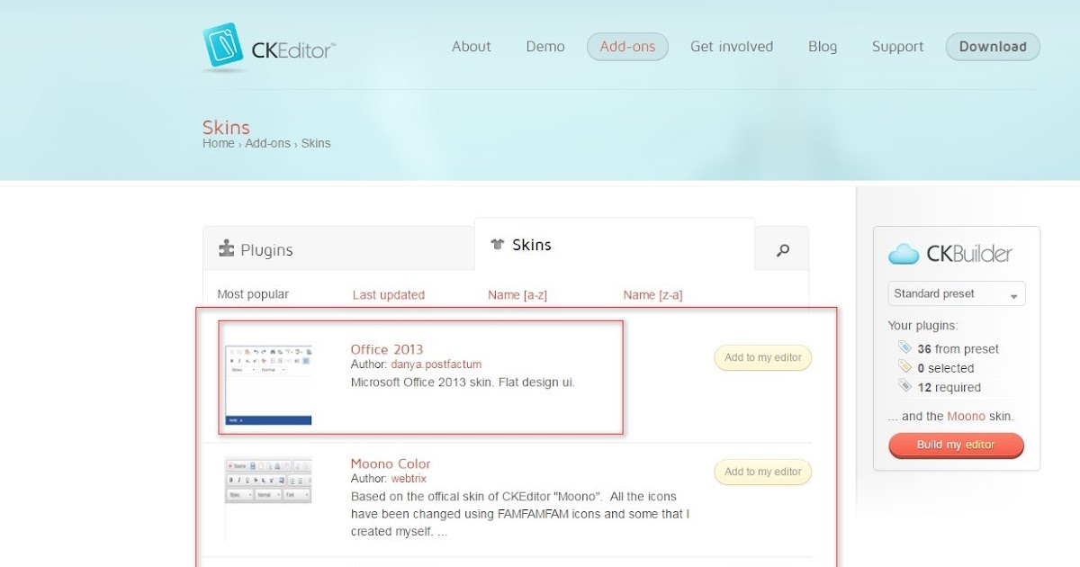 Java程式教學甘仔店: CKEditor skins 變換