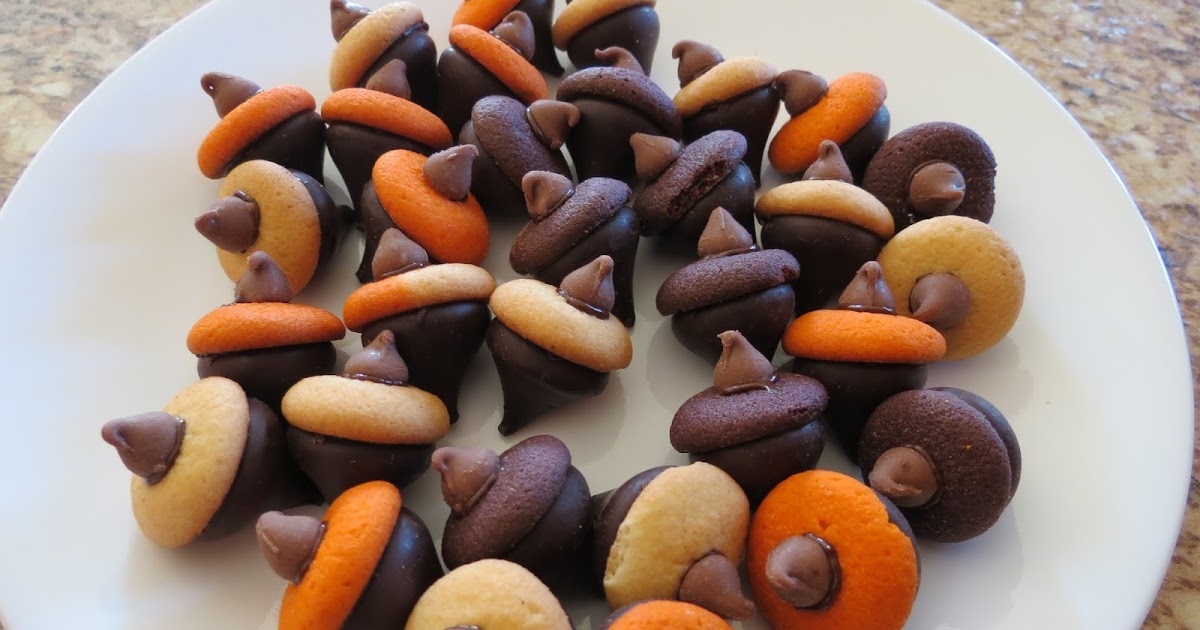 Edible Chocolate Acorns