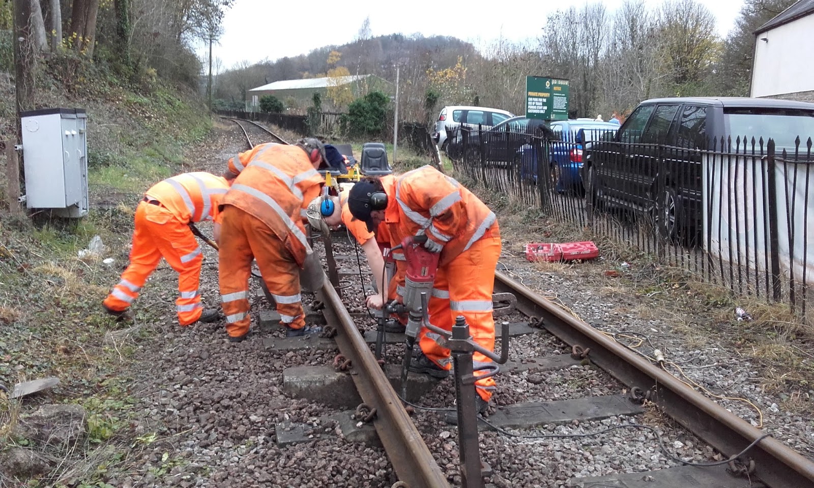 Dean Forest Railway - Permanent Way Gang.: Twist fault and other ...