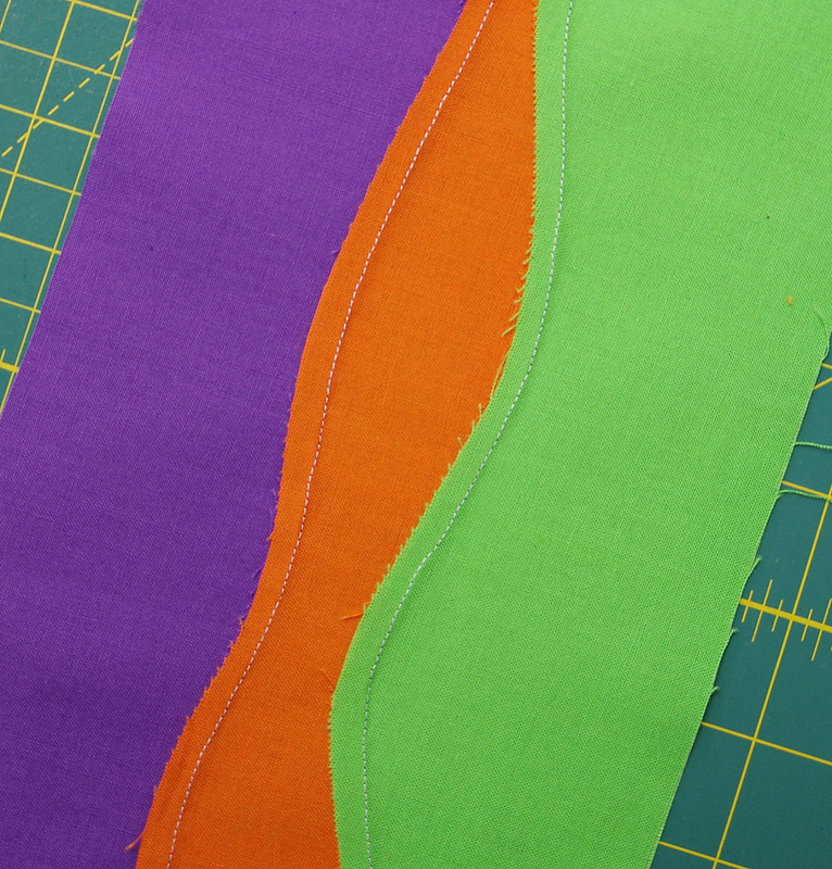 Tutorial: Cutting and Sewing Free Hand Curves | Red Pepper Quilts ...