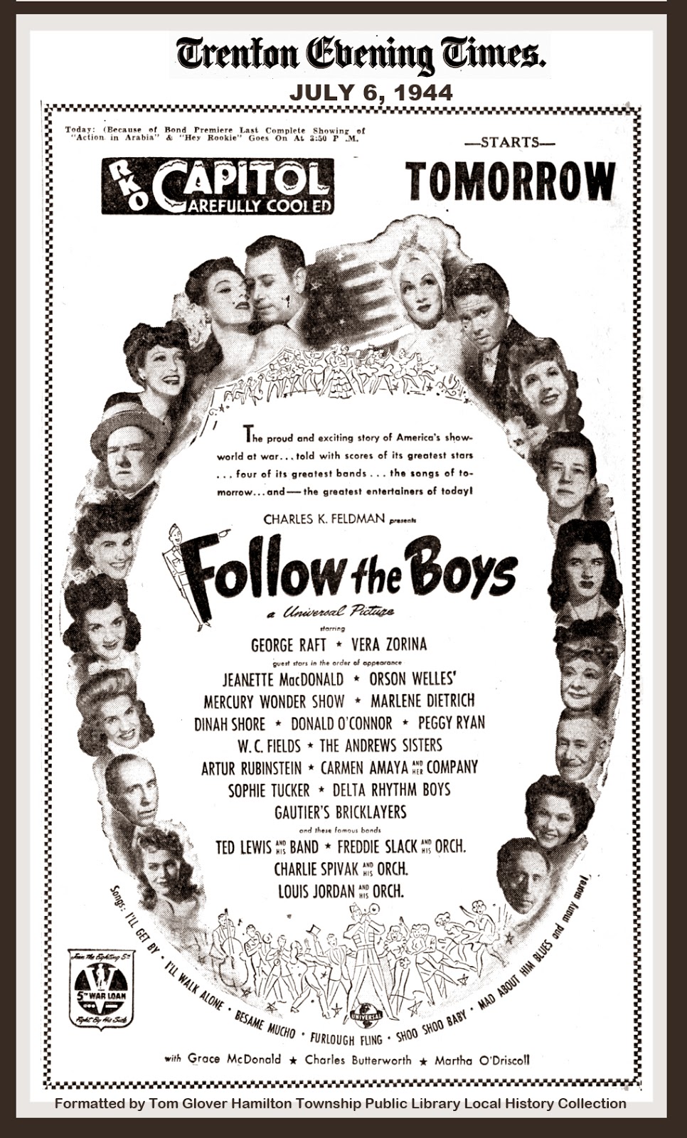 TOM GLOVER'S HAMILTON LIBRARY SCRAPBOOK: LOCAL HISTORY WITH A PERSONAL ...