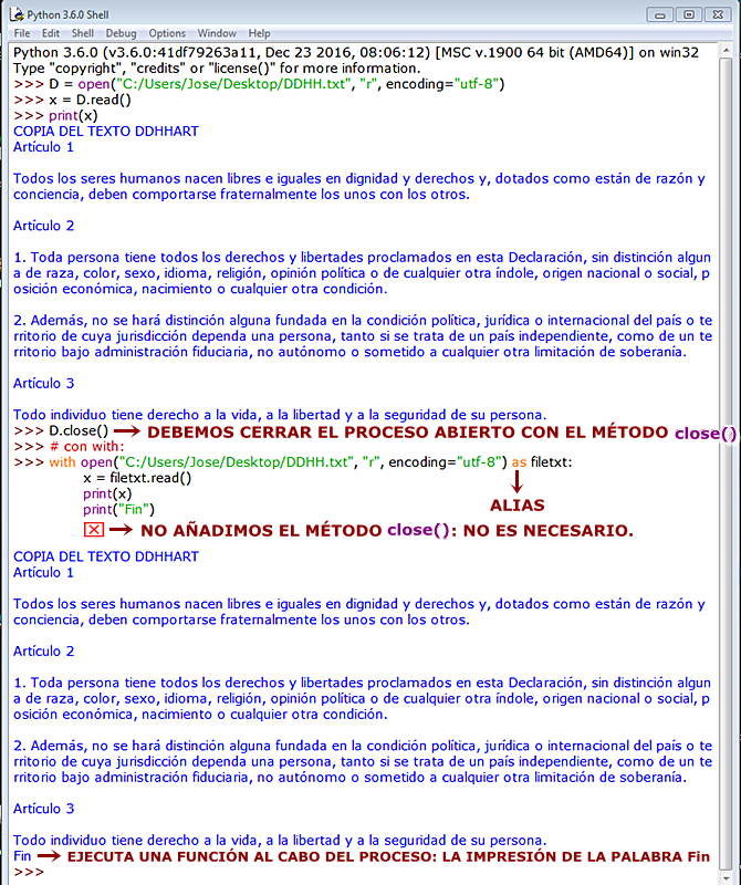 APRENDER A PROGRAMAR CON PYTHON: marzo 2019