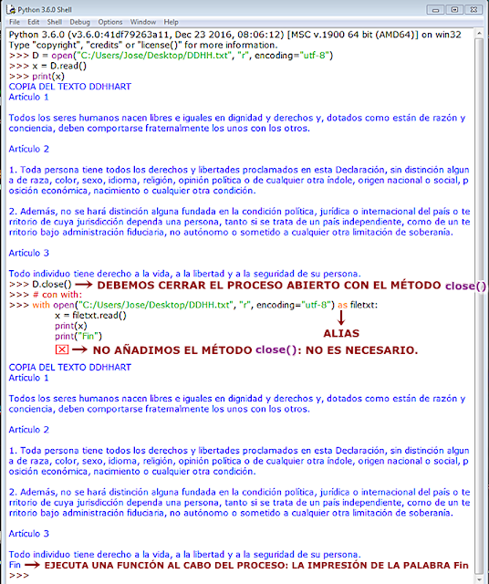 APRENDER A PROGRAMAR CON PYTHON: T2. WITH. EN BUENA COMPAÑÍA.