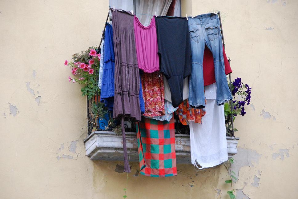 El rincón de Ceditas: Ropa tendida