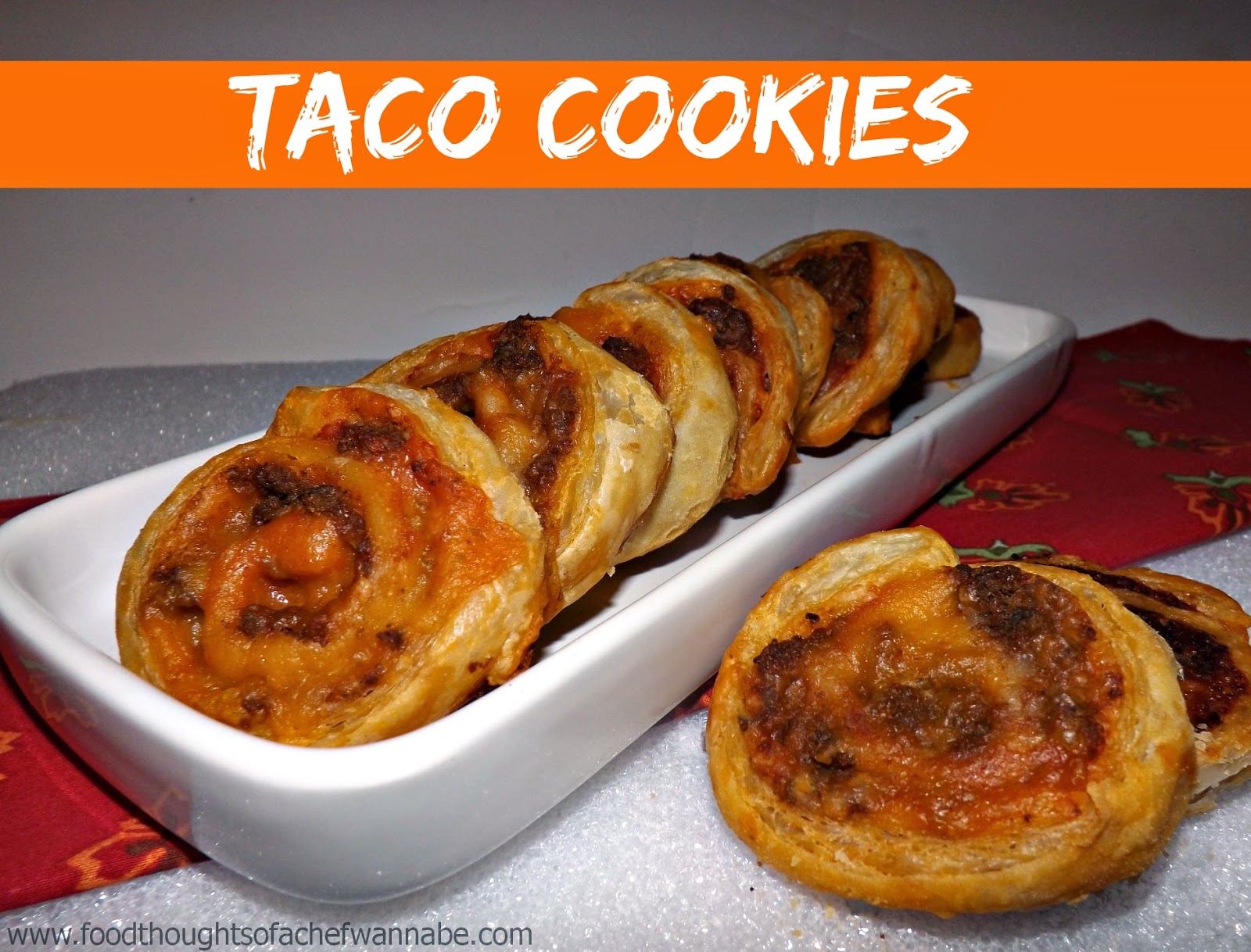FoodThoughtsOfaChefWannabe: Taco Cookies