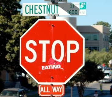 20 Funny hacked stop signs | Funny Signs