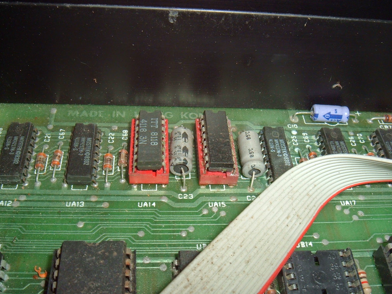 Tynemouth Software: Commodore PET Repair Part 7 - DRAM repairs