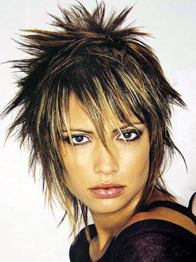Ponytail Hairstyles 2012: Spiky Bob Hairstyle