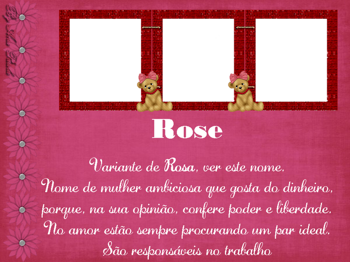 Professora Heyla Souza: Significado dos Nomes