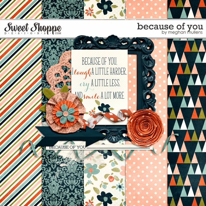 Scrapcoco & Co: Because of you... & freebie