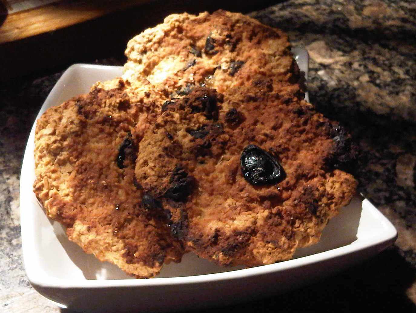 K.A.: Galleticas Ligeritas de Avena y pasas