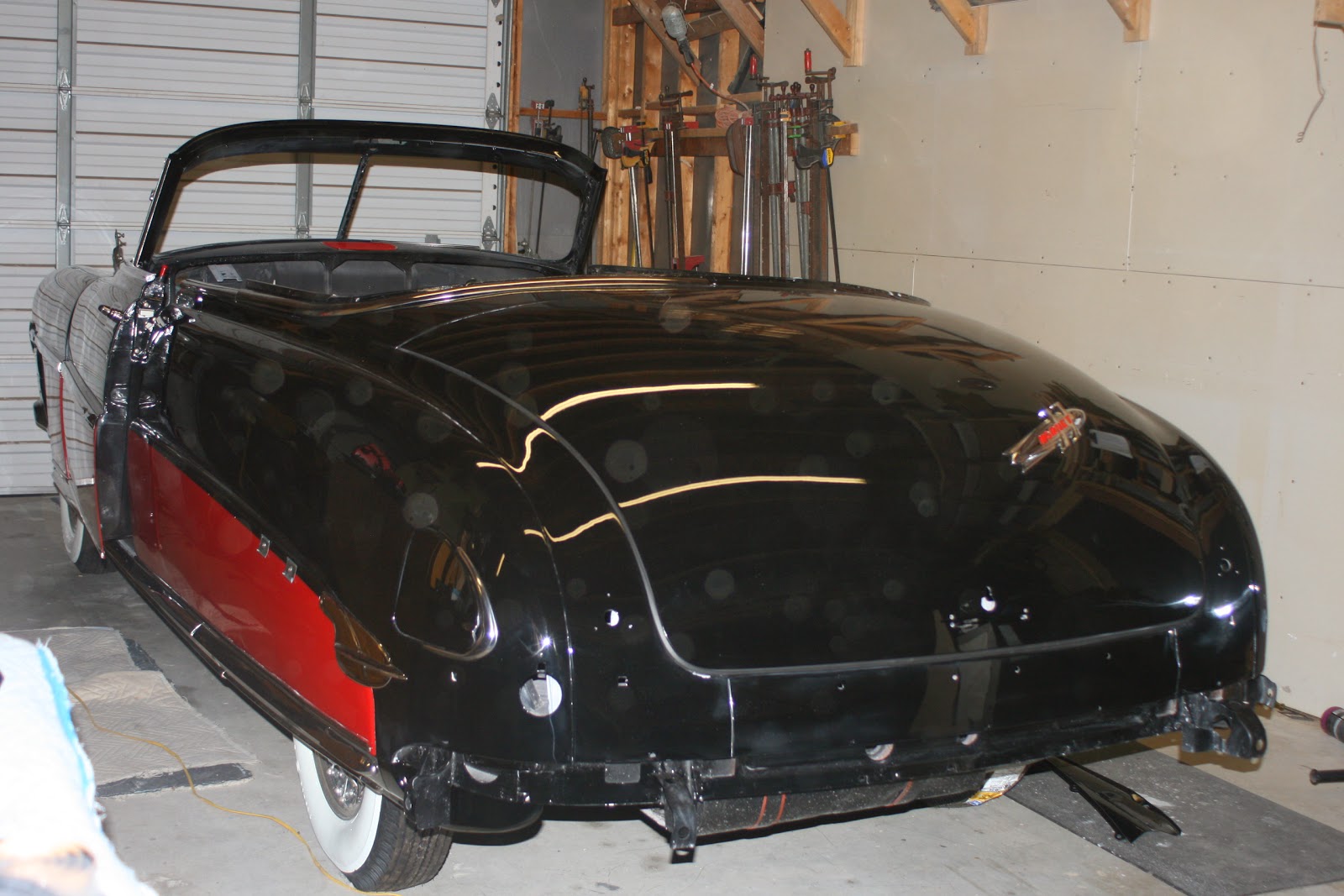 Russell and Vicki's '52 Hudson Hornet Convertible Restoration