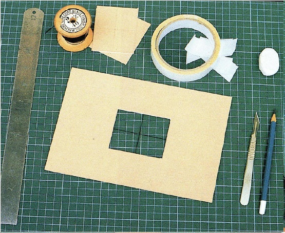 Oil Painting Medic: How to Make a Viewfinder a Drawing Aid for Artists