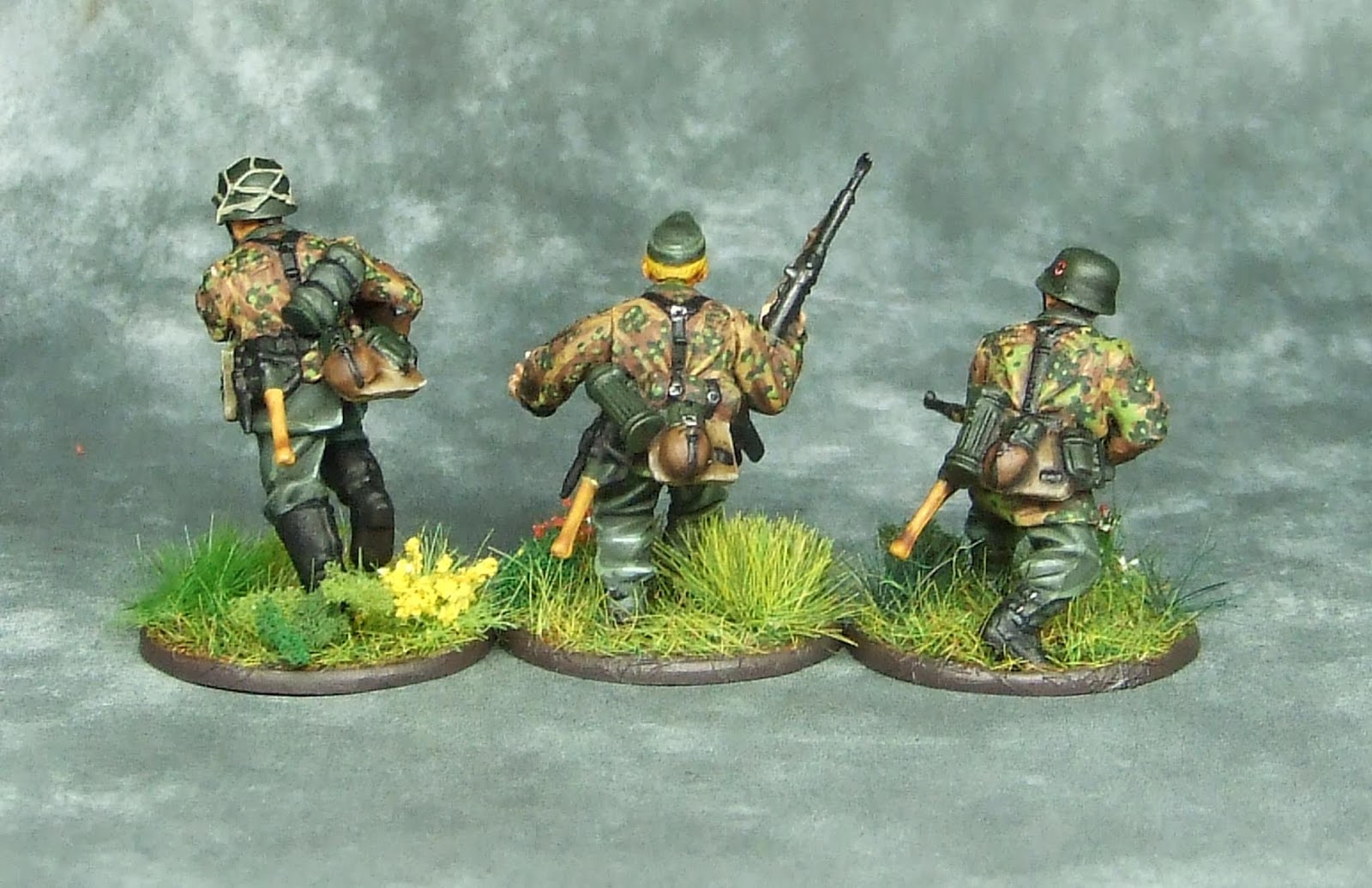 Vae Victis Miniature Painting: Druga drużyna grenadierów, 1 Dywizja ...