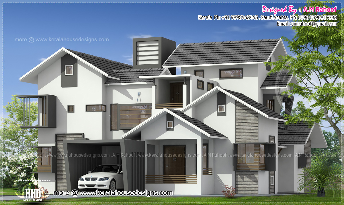 Modern mix house design