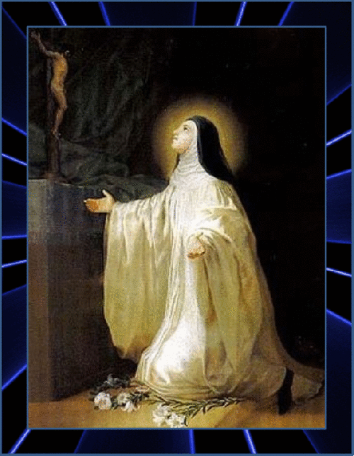 Santos do mês de Junho: Santa Lutgarda - 16 de Junho