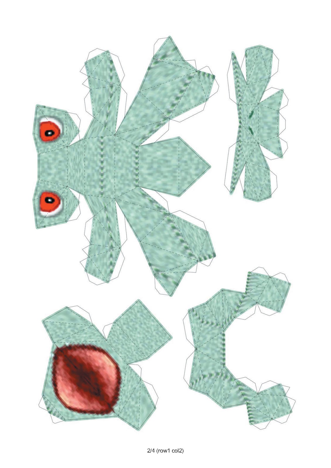 Machop - CASA DO PAPERCRAFT