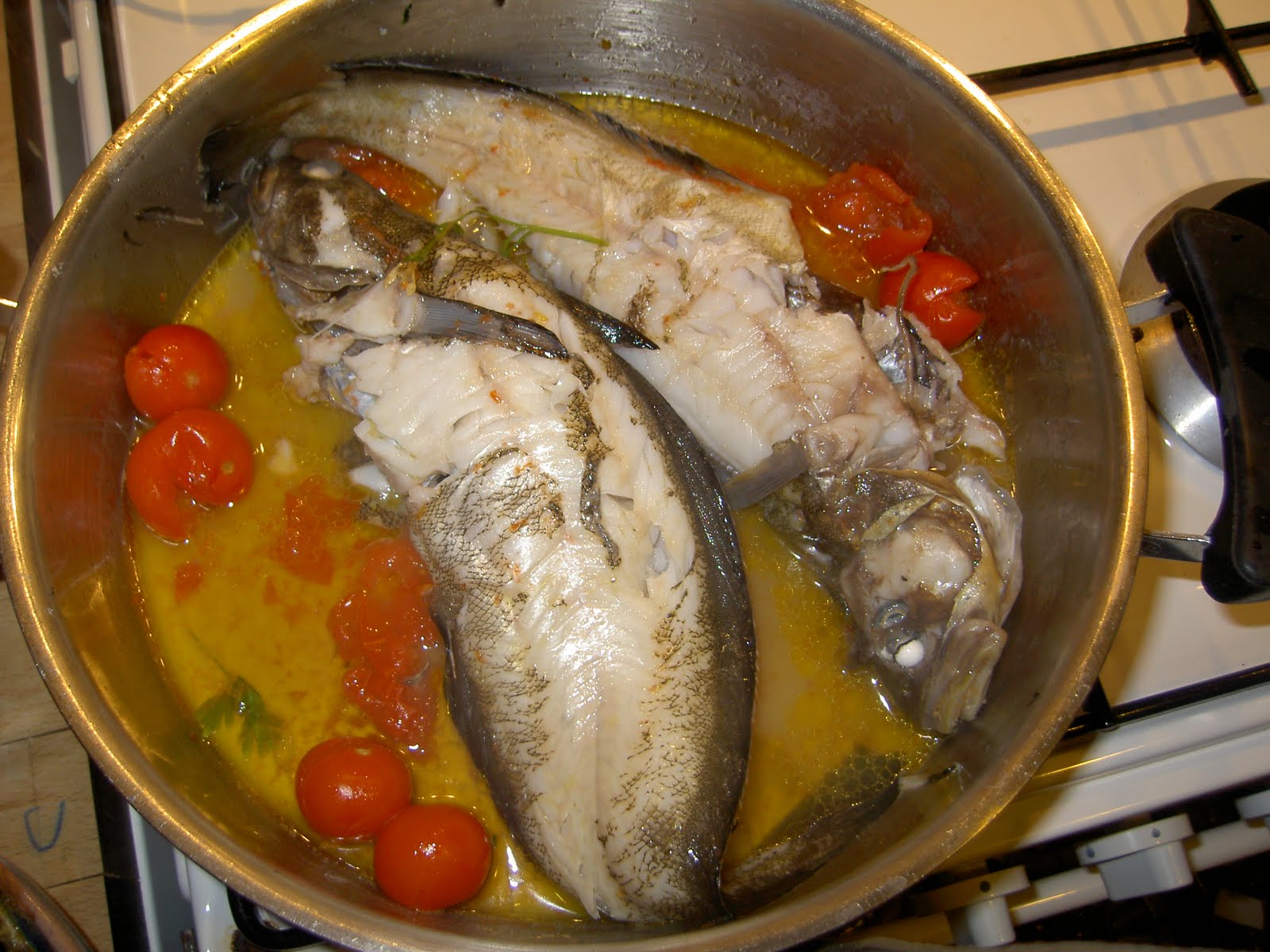 Lupu di Scoggihu a Brudetto (Mostella in brodetto) da La Cucina di ...
